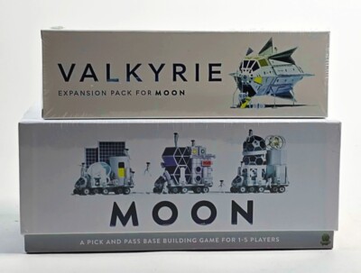 Moon Deluxe Base Game + Valkyrie Expansion Kickstarter Edition - SEALED ...
