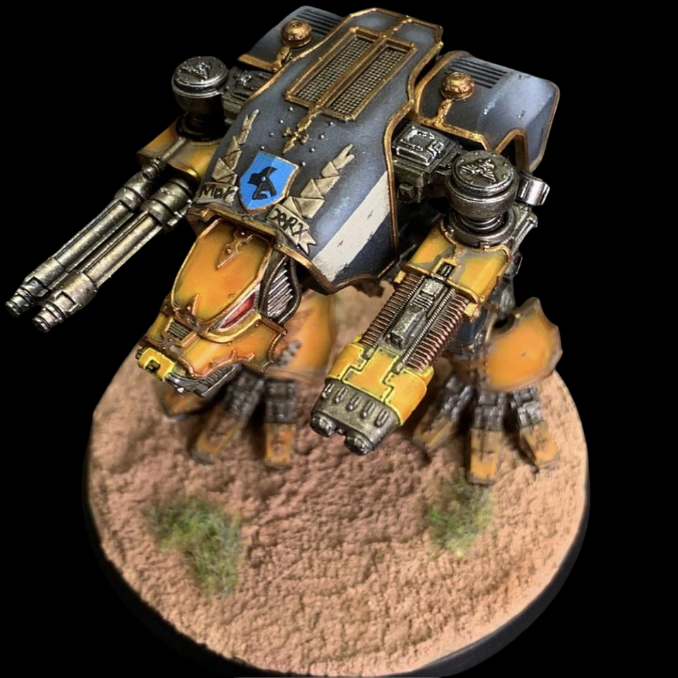 Warhound Scout Titans Warhammer 40k army Forge World Pro Painted High:2 ...