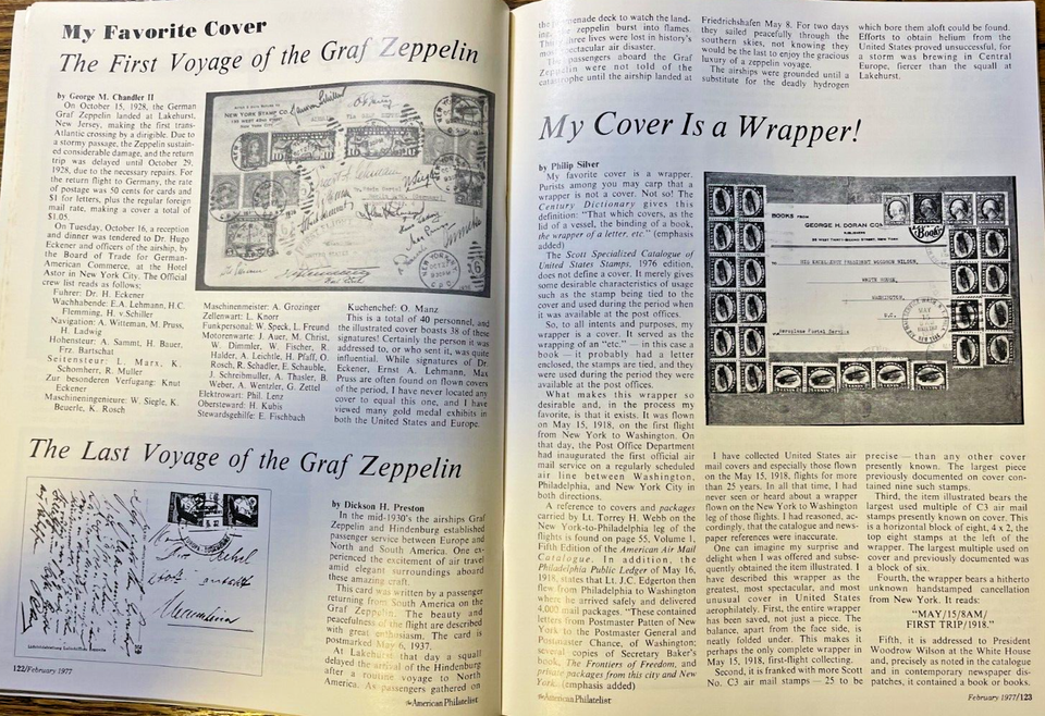 American Philatelist Magazine February 1977 Stamp Collecting | eBay