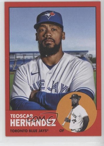 2022 Topps Archives 1963 Topps Design Red /75 Teoscar Hernandez #79 | eBay