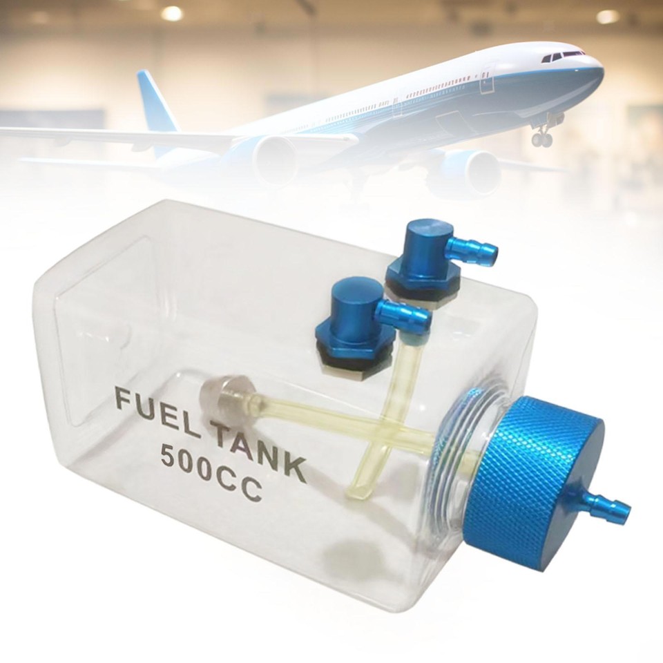 New RC Plane Fuel Tank Oil Bottle for Model Gas Airplane Upgrade Parts ...