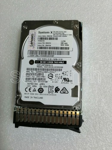 Lenovo 00WG701 00WG702 1.2TB 10K 12Gbps SAS 2.5 Hard Drive HDD | eBay