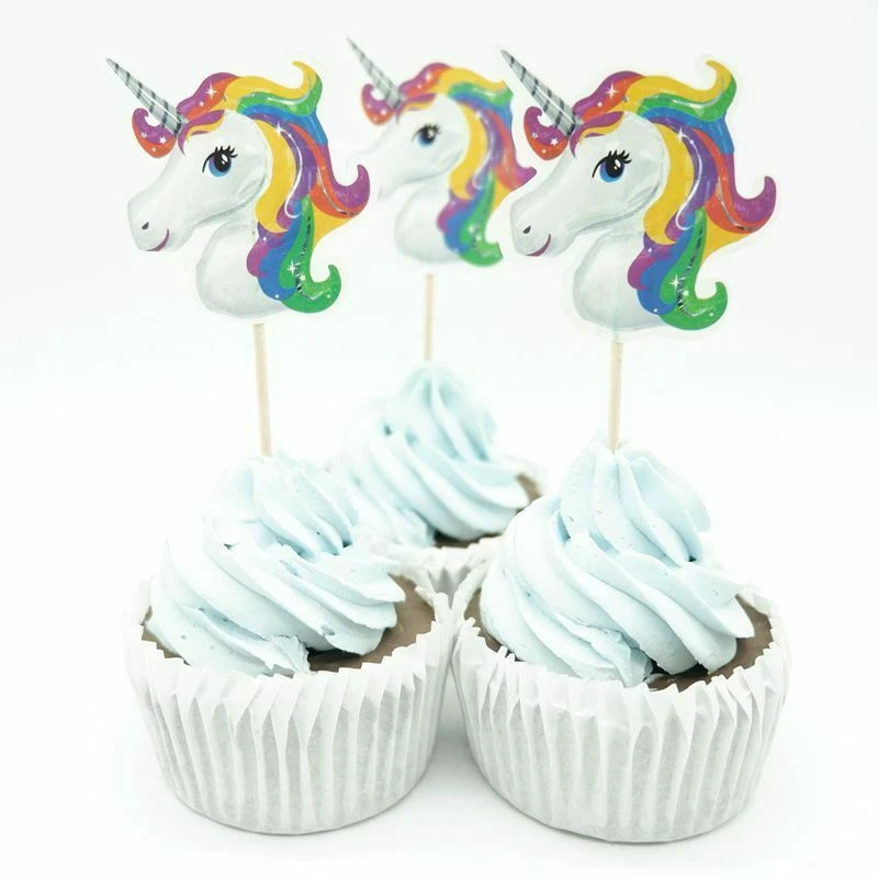 Unicorn Cupcake Toppers