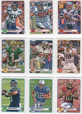 MINI's 2012 Topps Magic Football Complete Set #1-275 - 73 Rookies ...