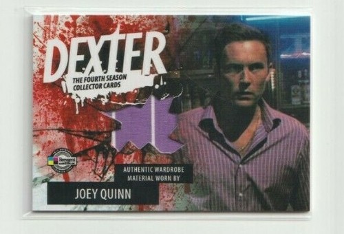 Dexter Tv Show Seasons 4 Costume Trading Card Desmond Harrington Joey ...