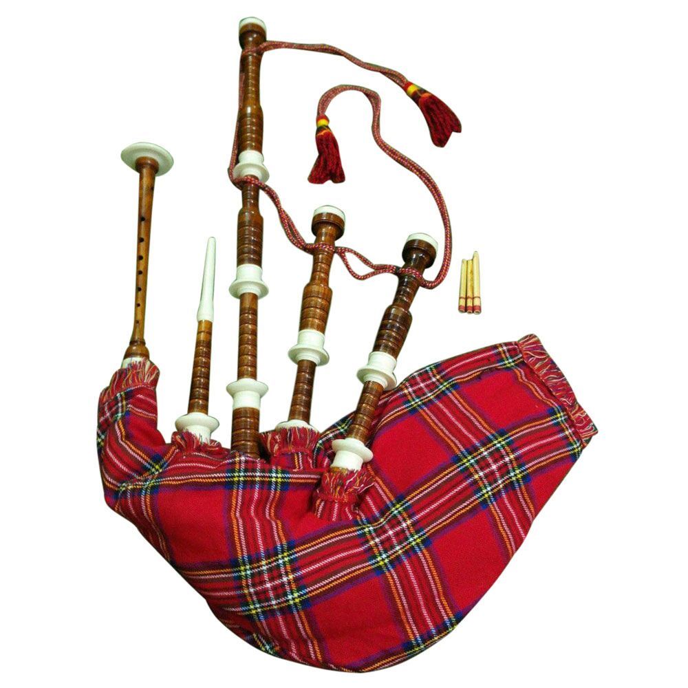 HM New Great Highland Bagpipes Imattion Ivory Amounts/Scottish Bagpipes ...