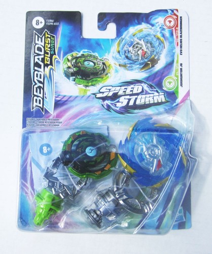 Beyblade Burst Surge 2-Pack JORMUNTOR J6 & EVO HELIOS BLAZEBRINGER ...