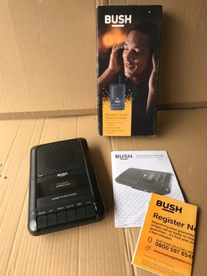 Bush Portable Cassette Player Recorder USB Playback KCS-317 | eBay UK