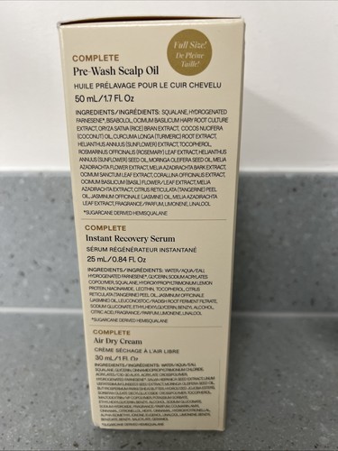 JVN Trusted Trio Essentials Set Air Dry,Scalp Oil, Instant Recovery ...