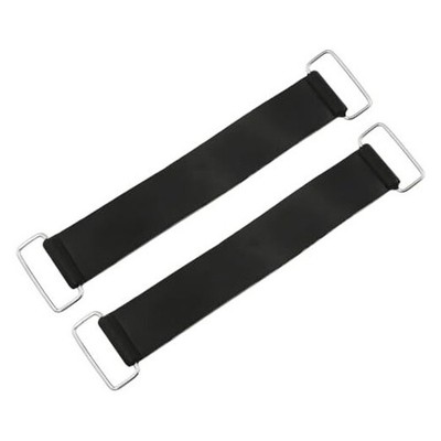 2PCS Motorcycle Battery Strap, Rubber Vehicle Batteries Band Holder ...
