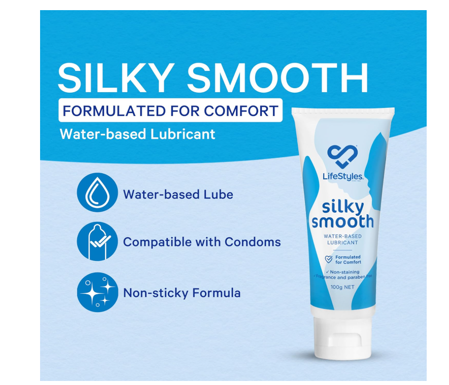 Lifestyles Silky Smooth Water-Based Lubricant 100Ml | eBay Australia