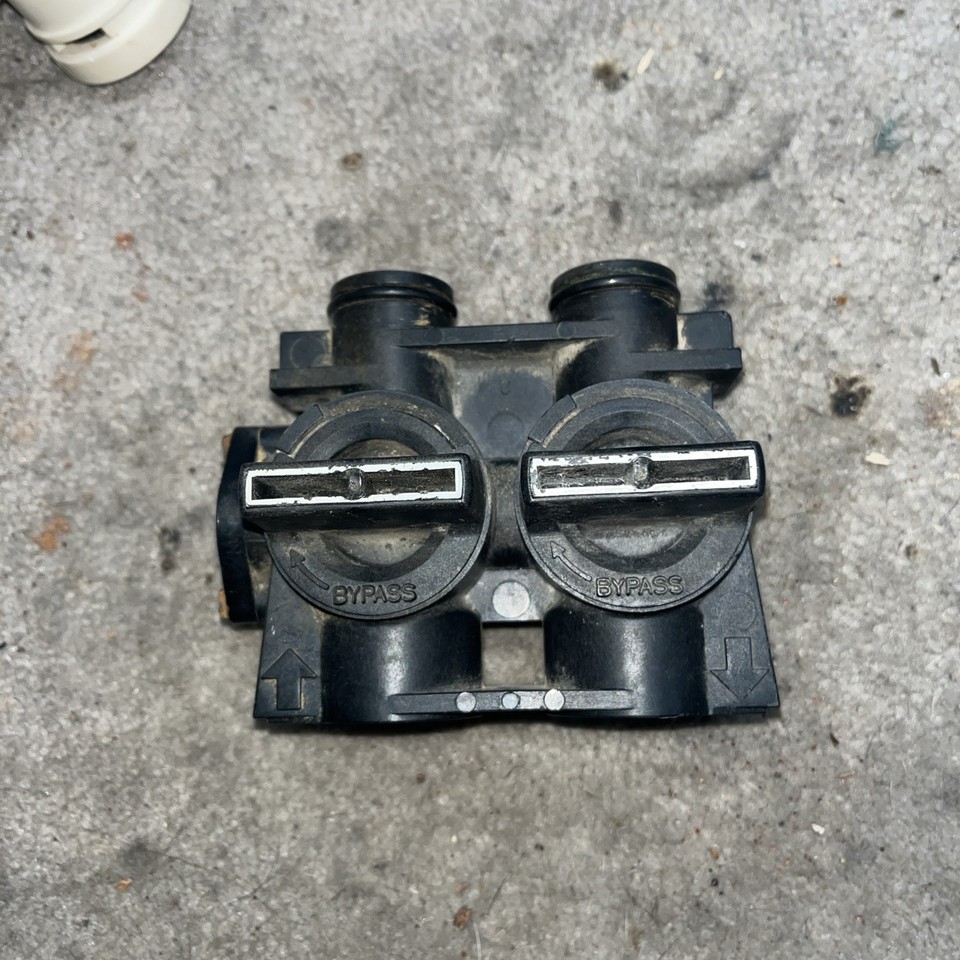Fleck Plastic Bypass Water softener parts | eBay