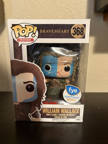 Funko POP! Braveheart WILLIAM WALLACE Bloody #368 Exclusive | eBay