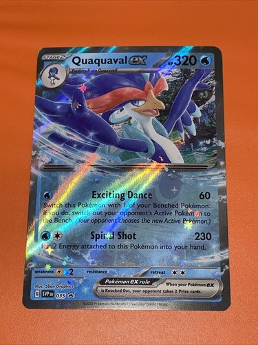 Quaquaval ex 035 Promo Scarlet & Violet Pokemon Card | eBay