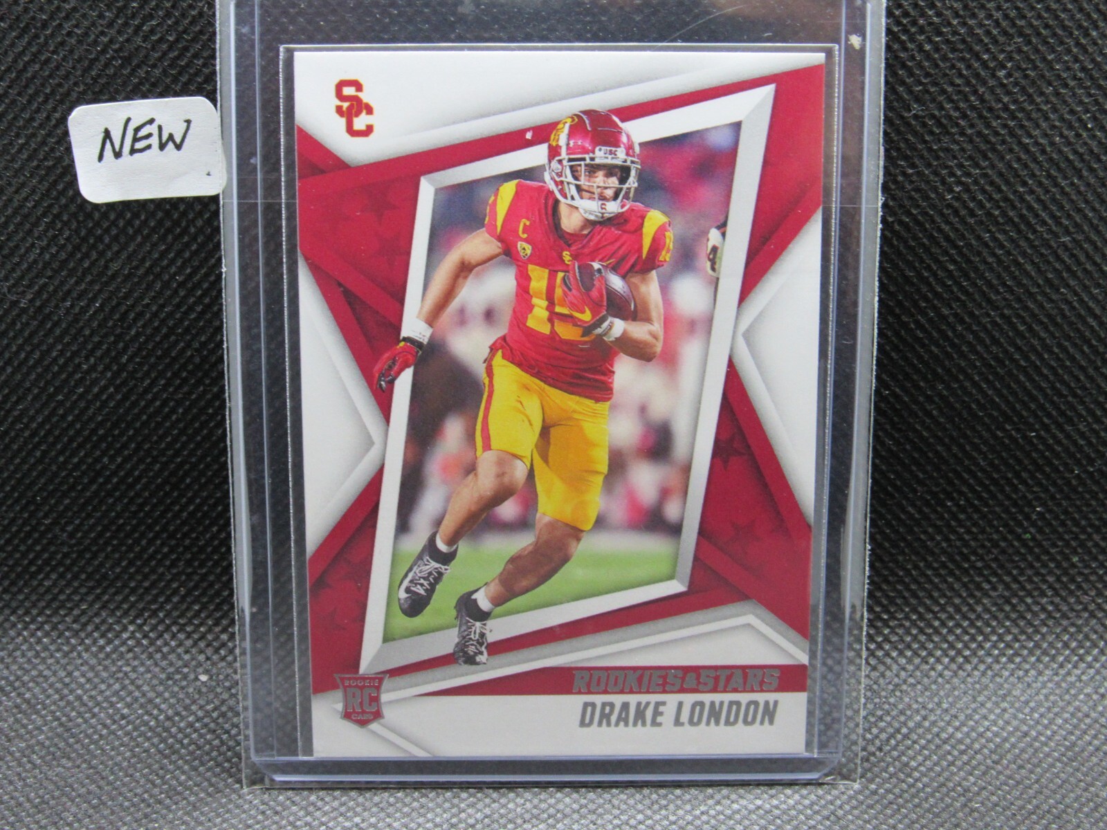 2022 DRAKE LONDON ROOKIES & STARS DRAFT PICKS ROOKIE CARD # 11 ATLANTA ...