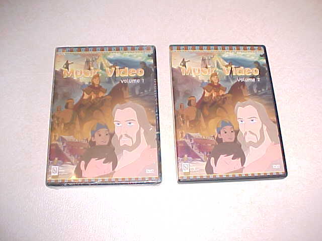 Music Video 1 & 2 DVD Living Scriptures NEW SEALED Book of Mormon Bible ...