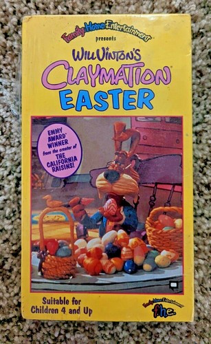 Will Vinton's A Claymation Easter VHS **STILL SEALED** NEW 12232744836 ...