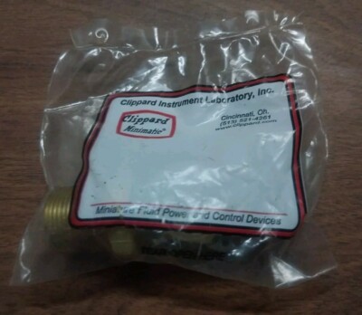 Clippard Minimatic 1/8" Pipe Bulkhead Fitting Part No. 15029-1 | eBay