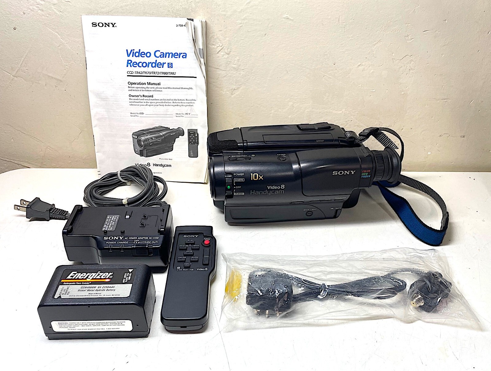 Sony CCD-TR70 Camcorder - Black for sale online | eBay