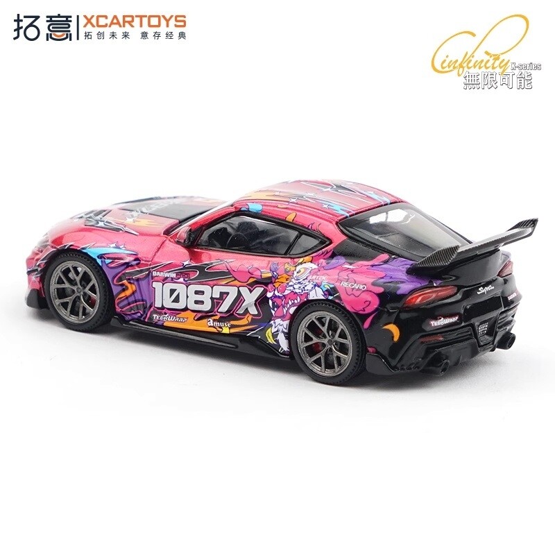 Xcartoys x POP RACE 1:64 DARWIN PRO 66G WBK SUPRA A9O 1087X Diecast ...