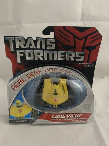 2006 Hasbro Transformers LONGVIEW - Real Gear Robots - Autobot - NEW ...