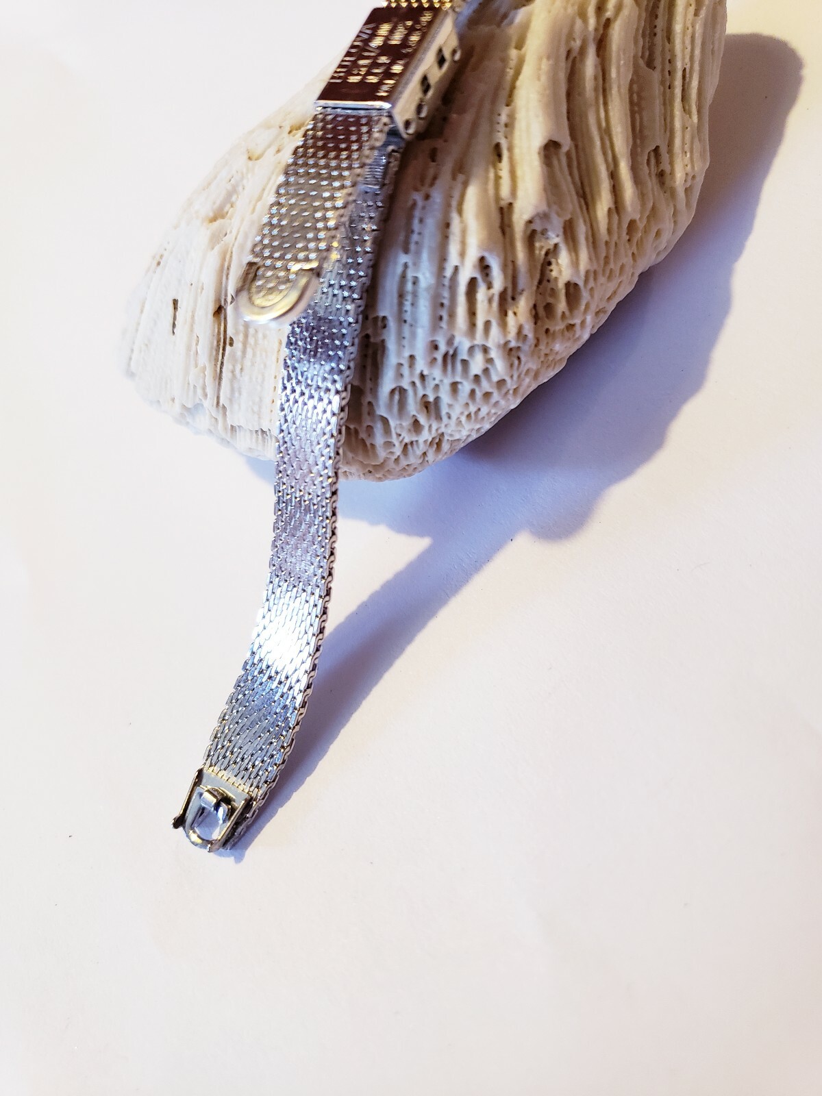 Vintage Bulova Usa1/40-10K RGP Mesh C-ring Watch Band Sliding Clasp NOS ...