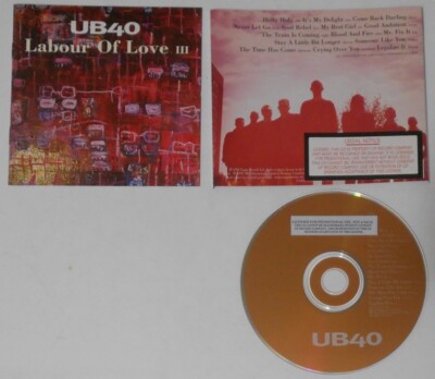 UB40 - Labour of Love III - U.S. promo label cd | eBay