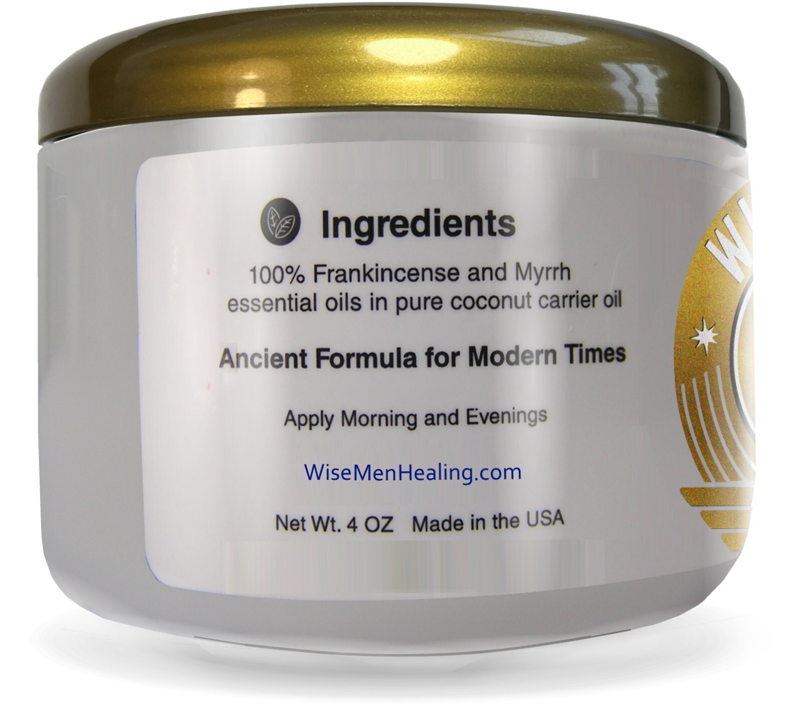 Wise Men Therapeutic Healing Balm with Frankincense and Myrrh for ...