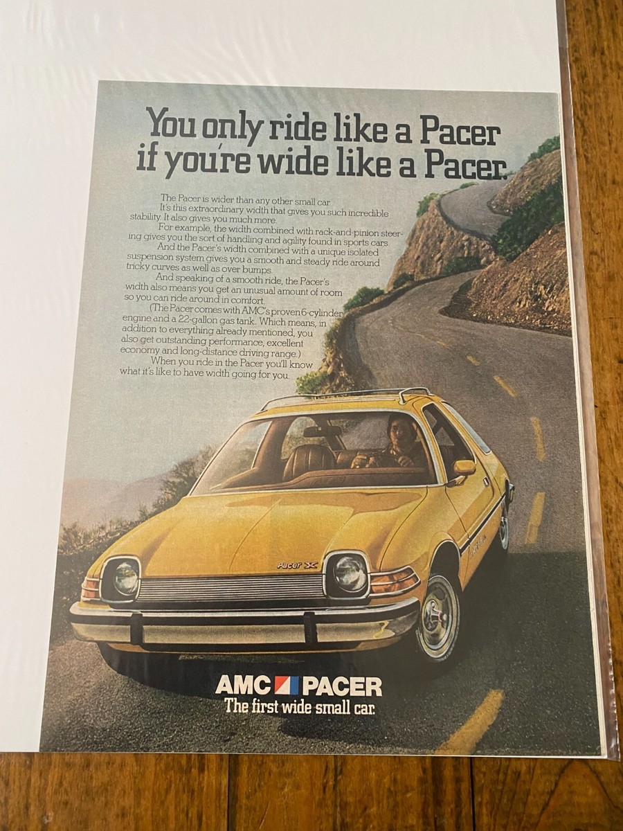 1975 Pacer Car AMC Pacer History