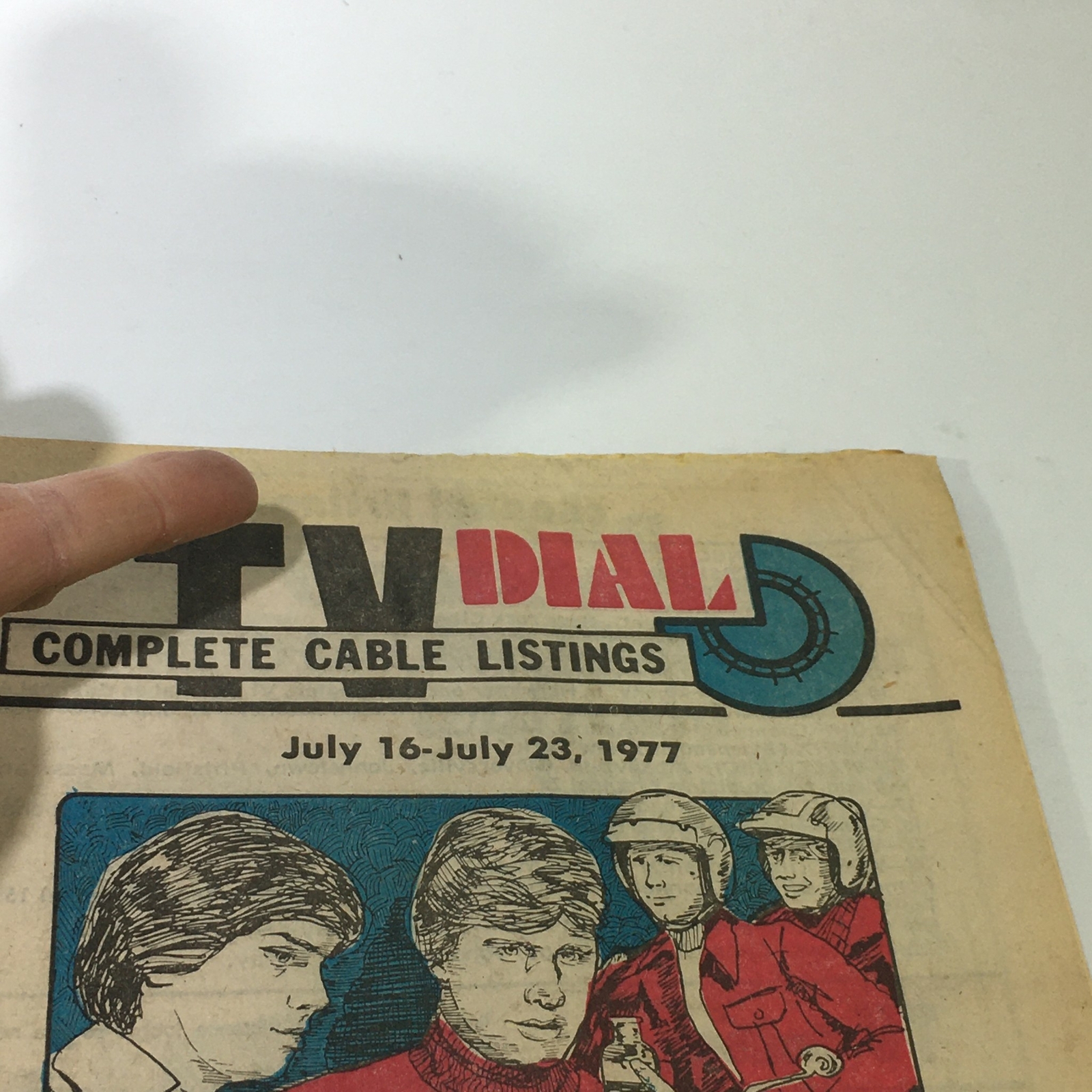 VTG TV Dial Complete Cable Listings July 16-23 1977 Pamela Sue Martin ...