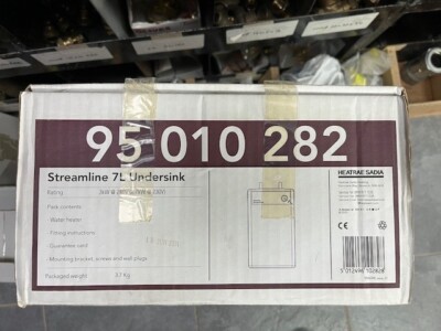 Heatrae Sadia Streamline Under Sink 7L 3kW Water Heater Only - 95010282 ...