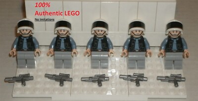 LEGO NEW Authentic Star Wars Rebel Fleet Trooper + Blaster (5x) 75387 ...