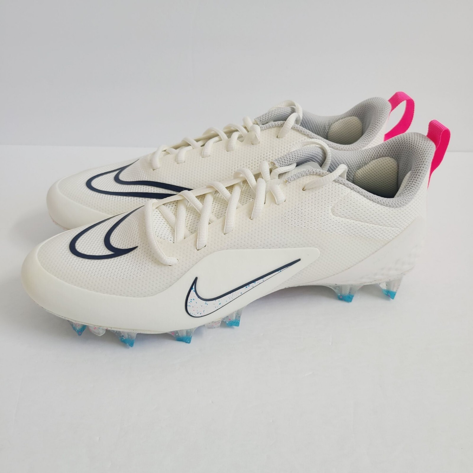 Nike Alpha Huarache 8 Pro LAX Lacrosse Cleats CW4439-116 Size 9.5 Sail ...