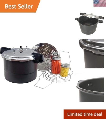 Pressure Canner Aluminum 20 Qt Steamer Cooker Food Preserver Large ...