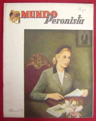 Mundo Peronista Magazine Nº79 Eva Peron Evita Cover 1955 | eBay
