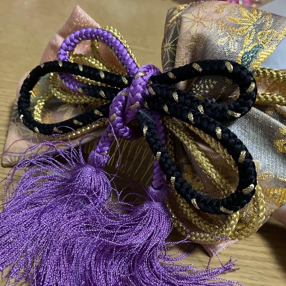 Kanzashi Kimono ribbon style | eBay