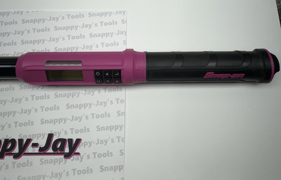 Snap-on Tools NEW ELECTRIC PINK 1/2” Flex TechAngle Torque Wrench ...