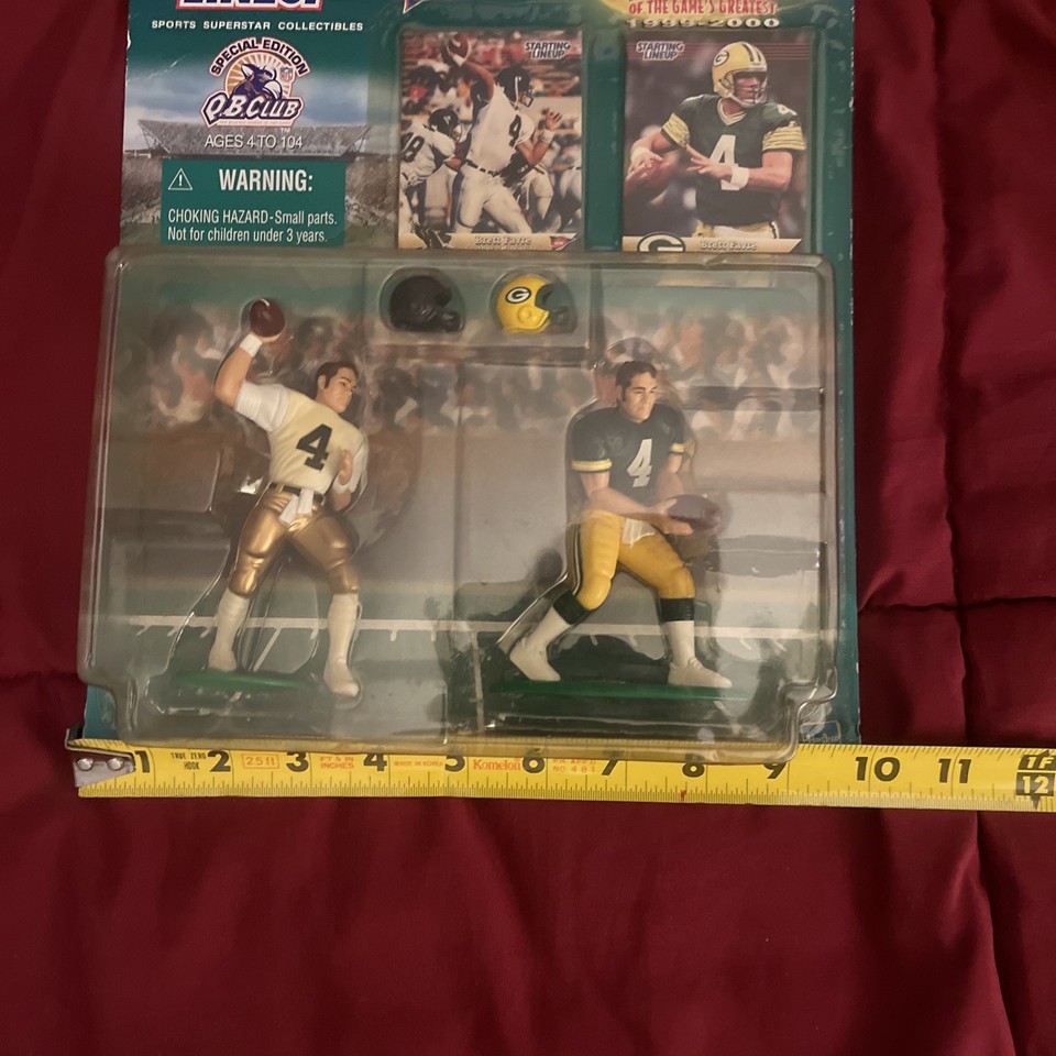 Brett Favre Green Bay Packers 1999-00 NFL Starting Lineup Classic ...