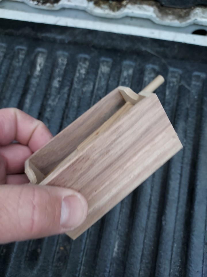 Genuinely Crafted Wooden Push Button Turkey Slate Call - New, Unused ...