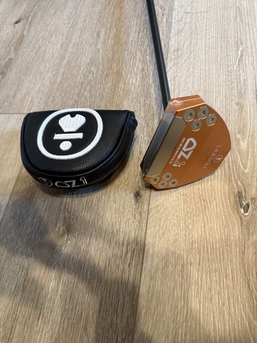 NEW LAB Oz.1i Putter - Orange Head, Upgraded Black ACCRA Shaft, 35 inch ...