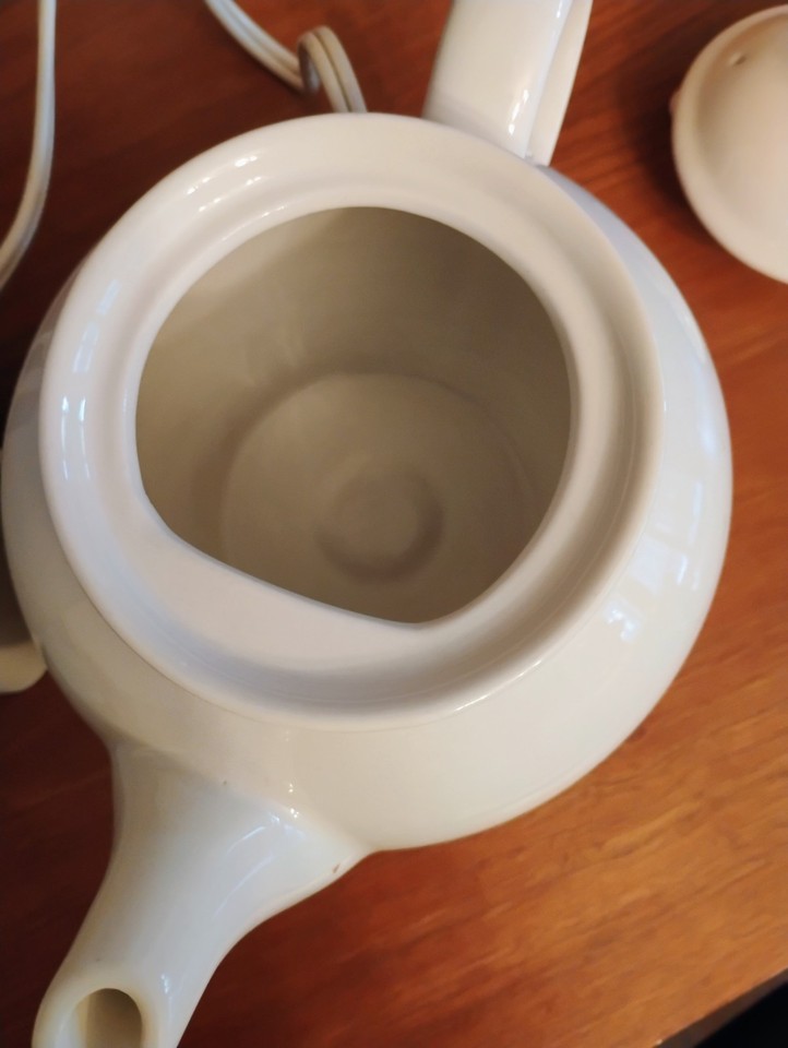 Mrs. Tea Electric Hot Tea Maker Teapot by Mr. Coffee 6 Cup Tested Works ...