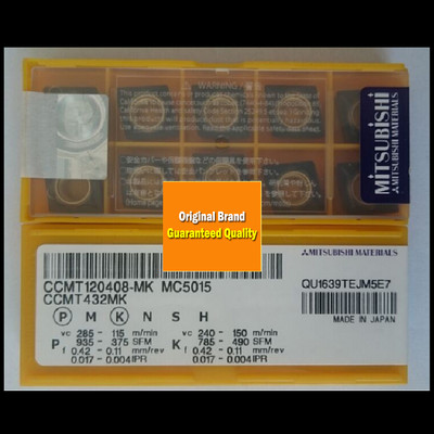 10PCS in BOX Original MITSUBISHI CCMT120408-MK MC5015 CCMT432MK Carbide ...