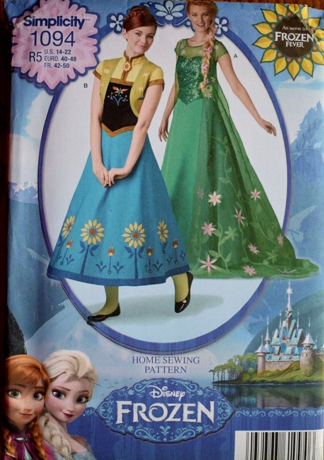 Anna From Frozen Dress Pattern