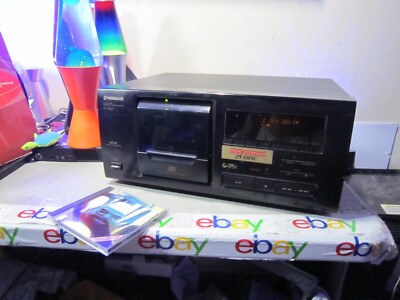 Working Pioneer PD-F605 File-Type 25 Disc CD Player w Dig Out No Rmt ...