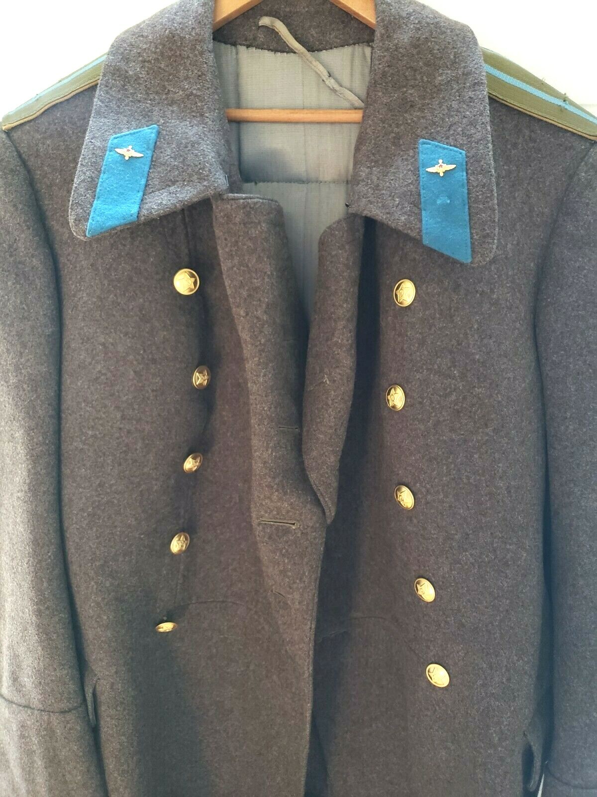 Vintage Russian Soviet Union Gray Military Officer Wo… - Gem