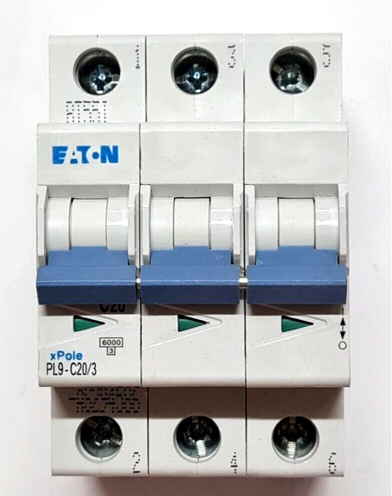 EATON Miniature Circuit Breaker PL9-C20/3 | eBay