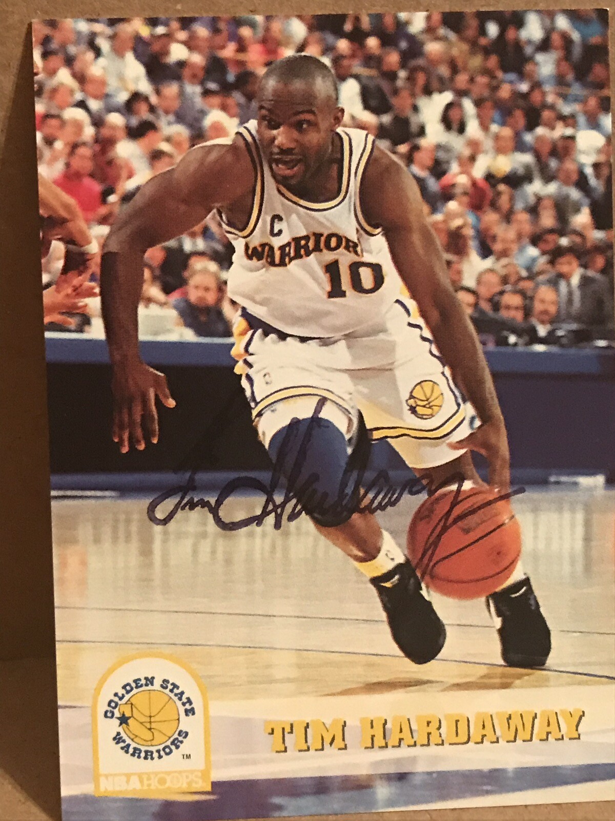 Tim Hardaway Autographed 1993 Skybox #69 Warriors Card | eBay