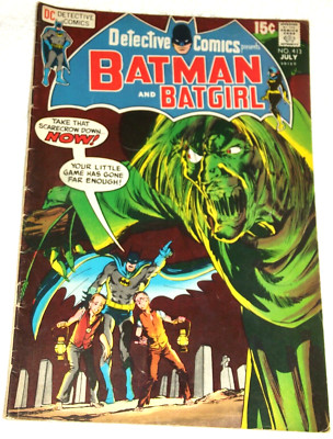 VG/F Batman Batgirl 413 DC 1971 "Freak-Out at Phantom Hollow" Comic ...