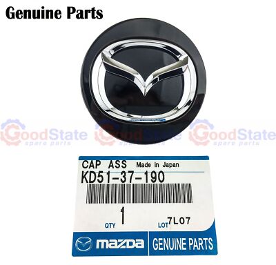 GENUINE Mazda 3 6 CX 3 CX 5 CX 9 RX 8 Black Alloy Wheel Centre Cap Rim ...