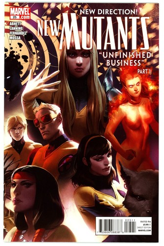New Mutants (2009) #25 NM 9.4 Marko Djurdjevic Wraparound Cover | eBay